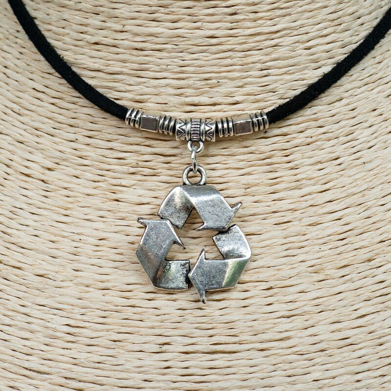 Recycle Symbol Charm - Etsy