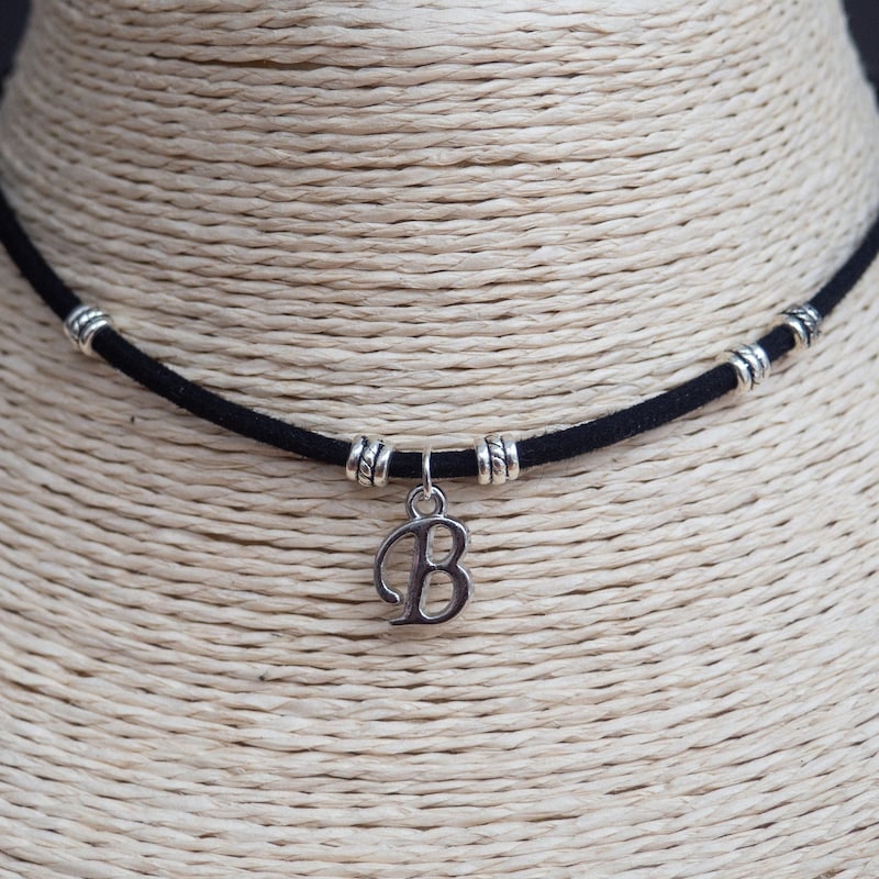 Initial Choker - Etsy