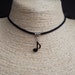 Music Note Necklace Enamel Charm Choker Enamel Pendant Charm Necklace ...