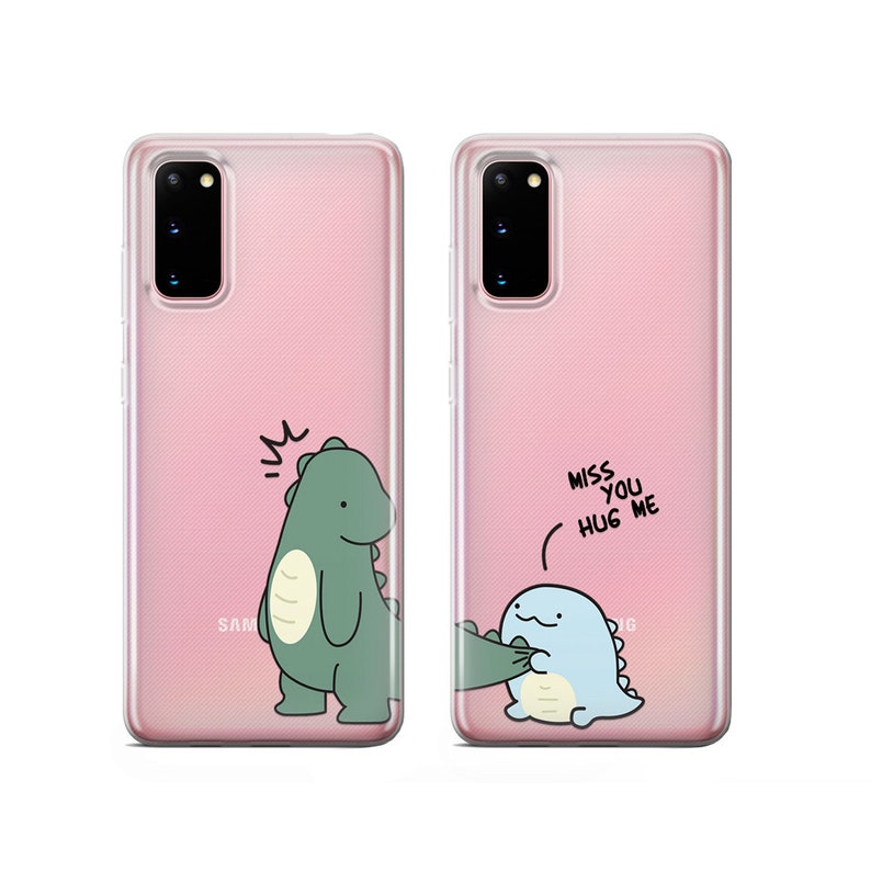 Cute Dinosaur Couple Matching Phone Cases Iphone 14 13 12 - Etsy Canada