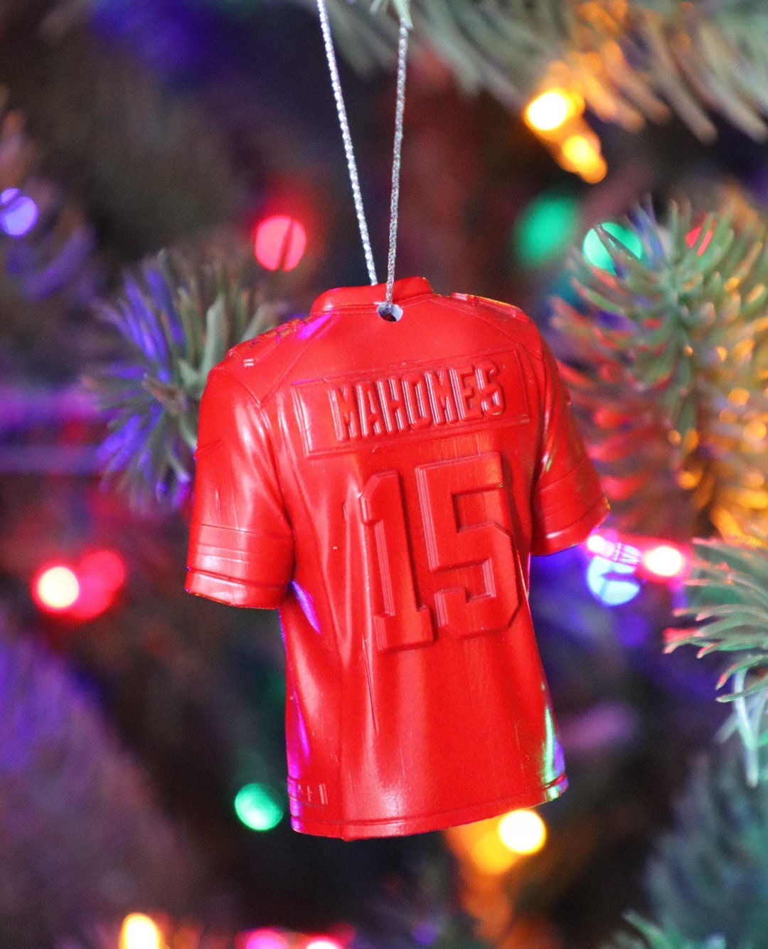 Kansas City Chiefs Patrick Mahomes Christmas Ornament Iconic Chiefs ...