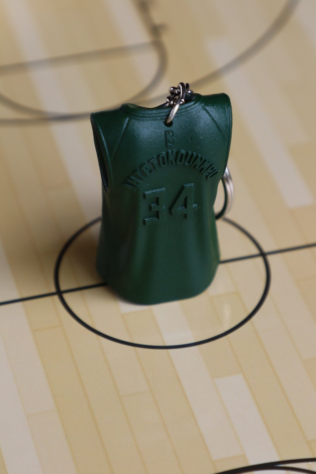 Giannis Antetokounmpo Milwaukee Bucks Jersey Keychain , Basketball ...