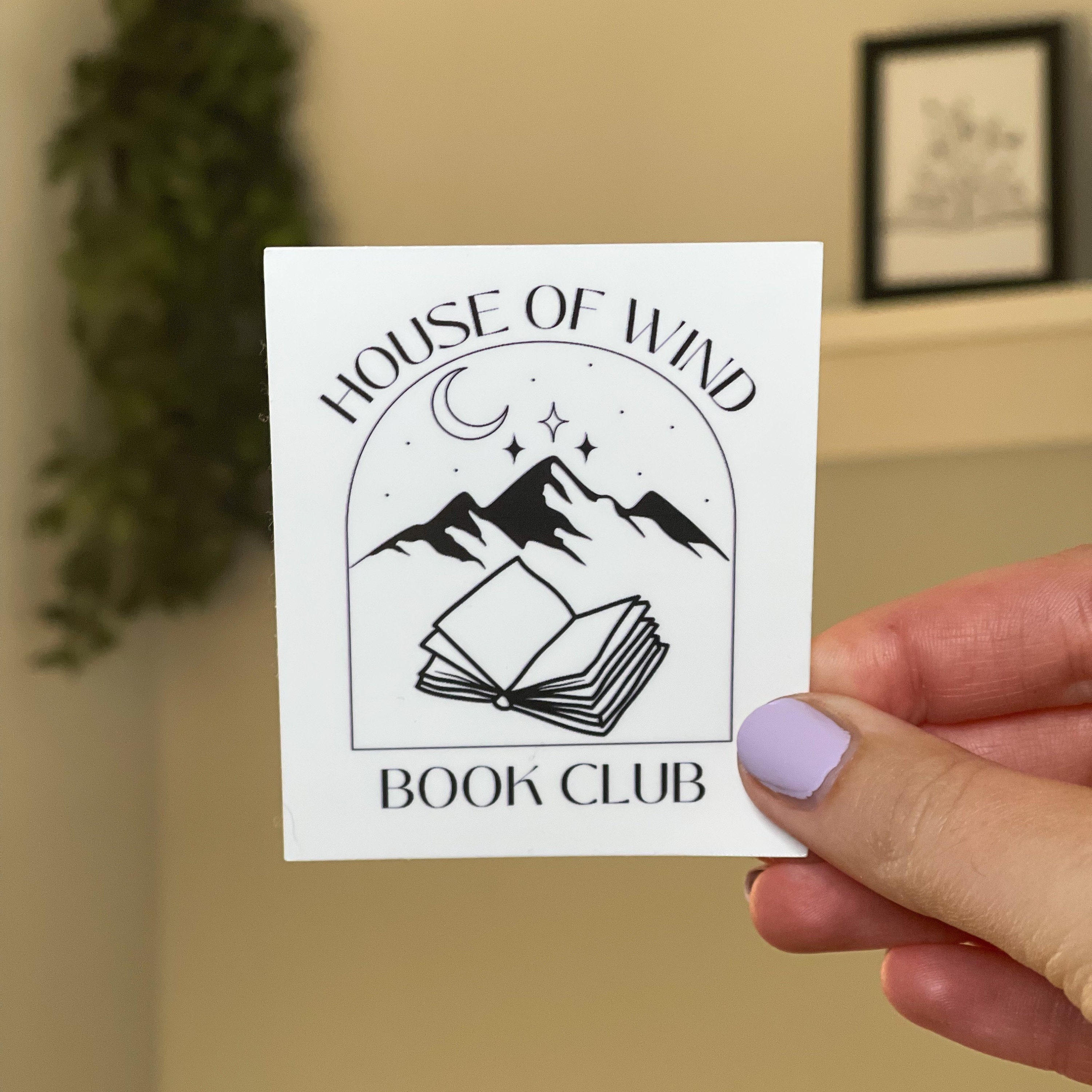 House of Wind Sticker/ ACOTAR Sticker/ Book Lovers Sticker/ - Etsy