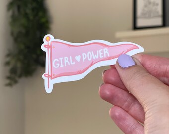 Girls Rule Flag - Etsy