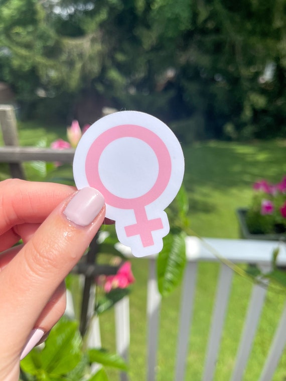 Female Sticker/ Female Gender Sticker/ Feminist Sticker | Etsy