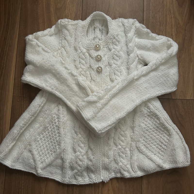 Communion Cardigan - Etsy Ireland