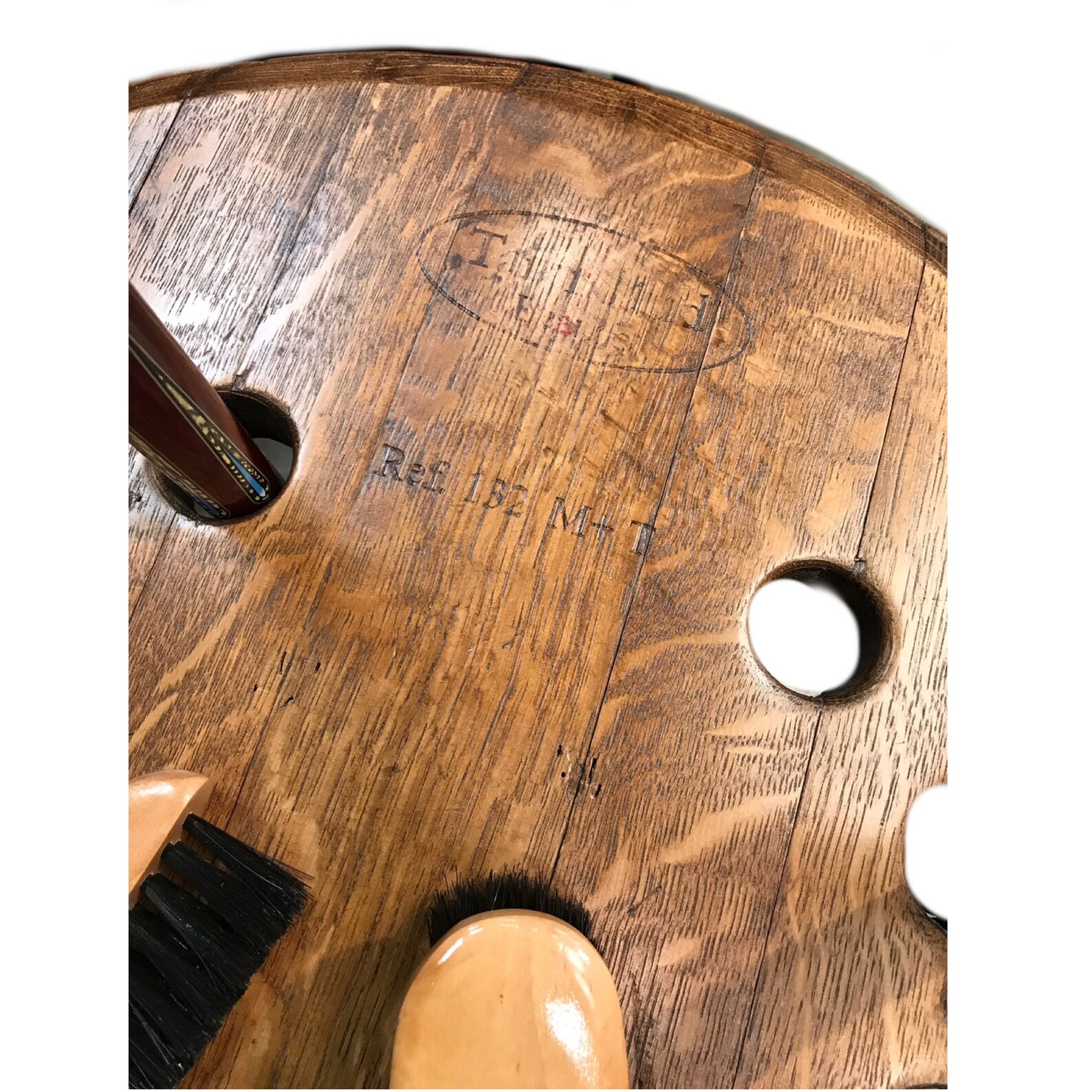 Barrel Head Pool Cue Table - Etsy