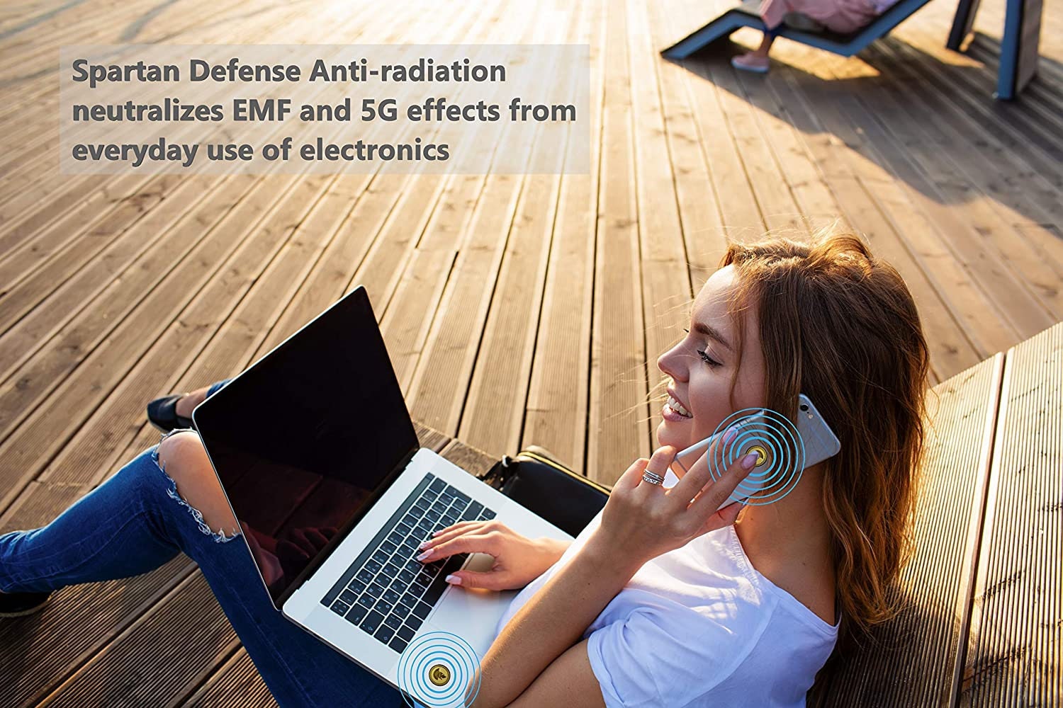 EMF Protection, EMF Sticker for Cellphones, Tablets, Laptops, Computers ...