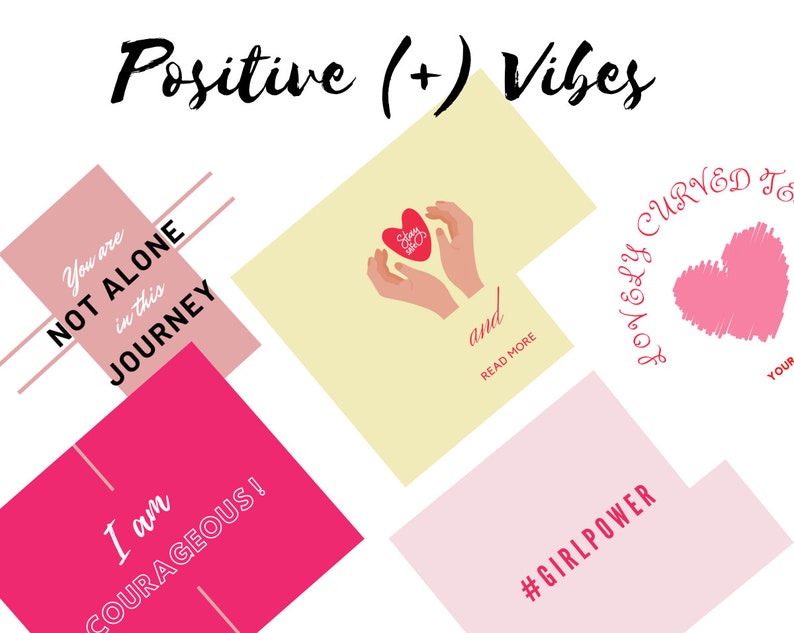 Positivity & Affirmations | Pink | Girly Feminine | Facebook Post ...