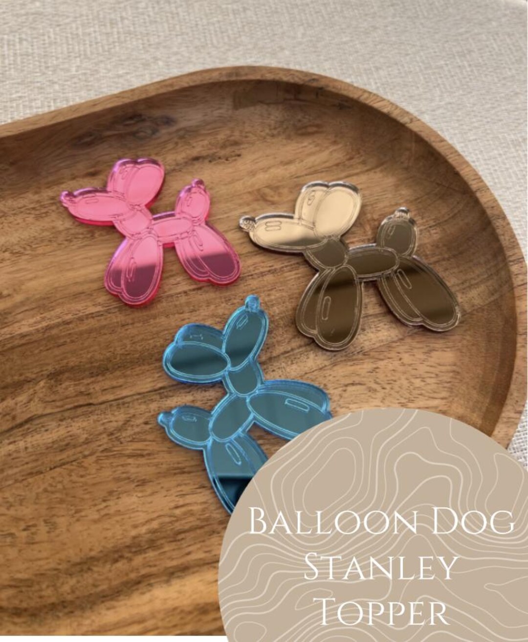 Balloon Dog Stanley Topper | Stanley Topper | Stanley Cup Accessories ...