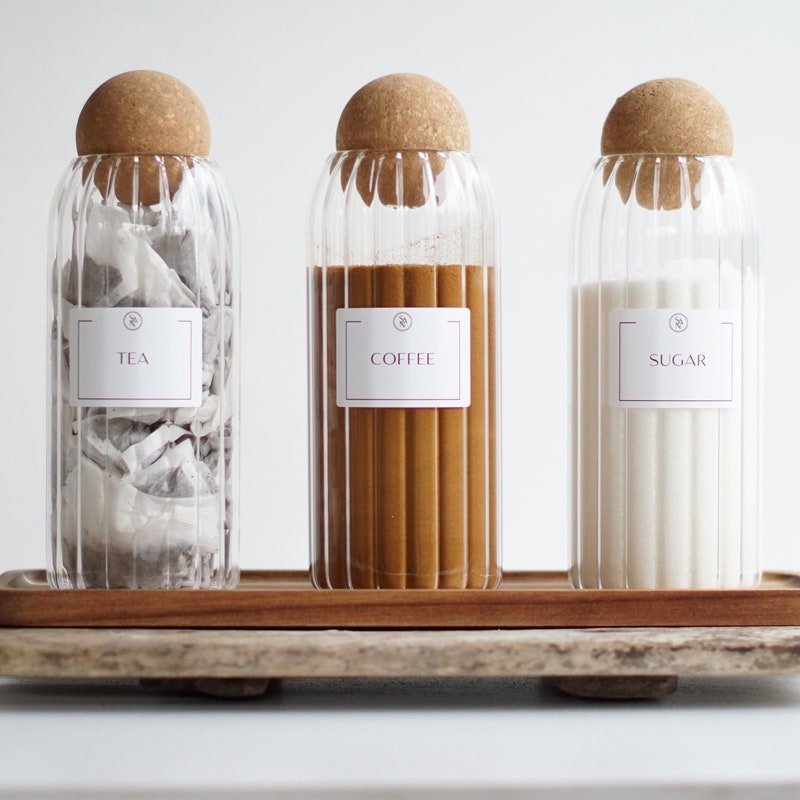 Tea Coffee Storage Jars - Etsy