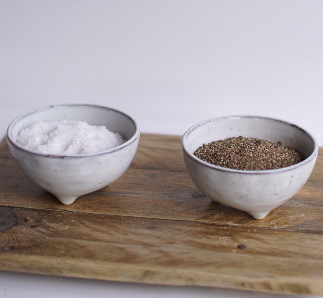 Spice Pinch Pots Salt and Pepper Pots Spice Jars Dipping Bowl ...