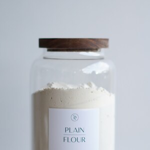 Plain Flour Self Raising Flour Storage Containers, Baking Storage ...