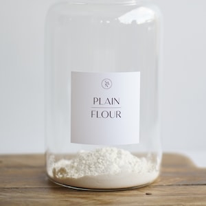 Plain Flour Self Raising Flour Storage Containers, Baking Storage ...