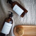 Kitchen Soap Dispenser Set With Tray and Wooden Scrub Brush, Kitchen ...