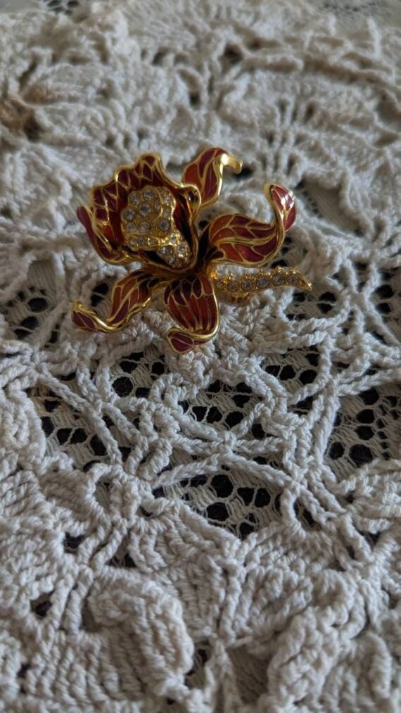 nolan miller vintage swarovski - Gem