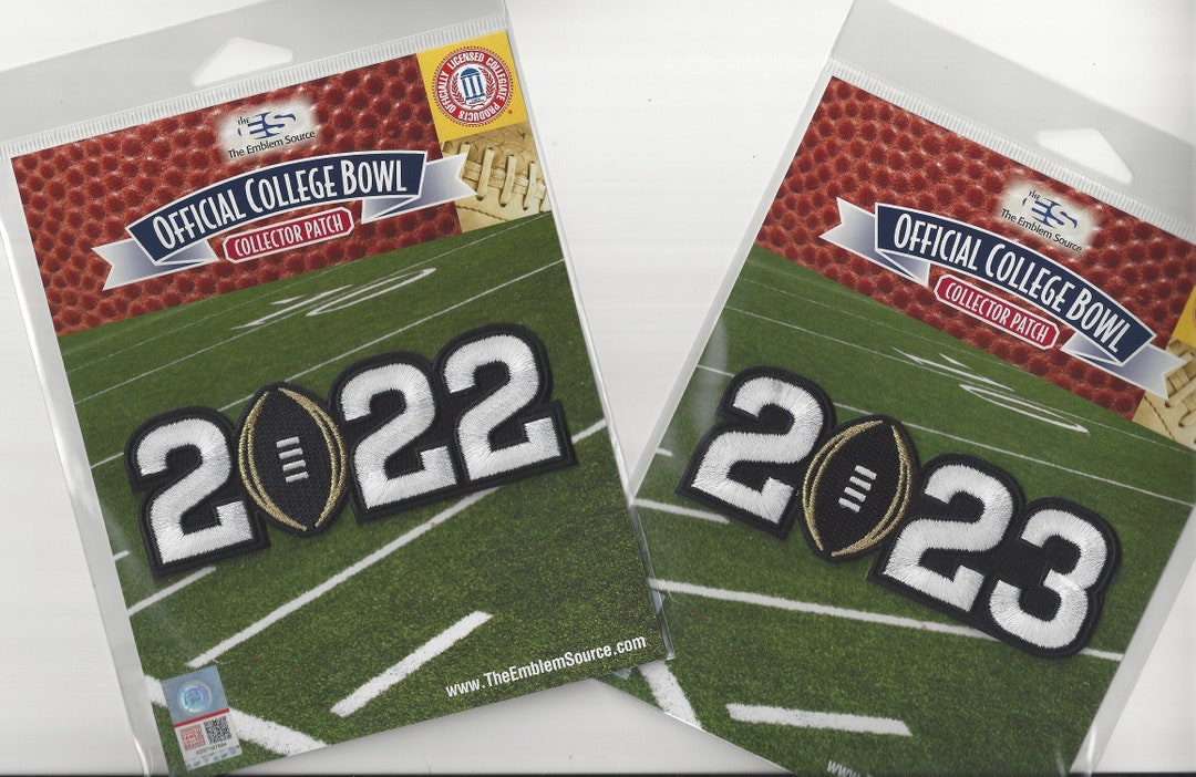 2022 + 2023 CFP Patch Combo Georgia College Football Playoff National ...