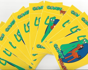 Gumby and Pokey Sticker - Etsy