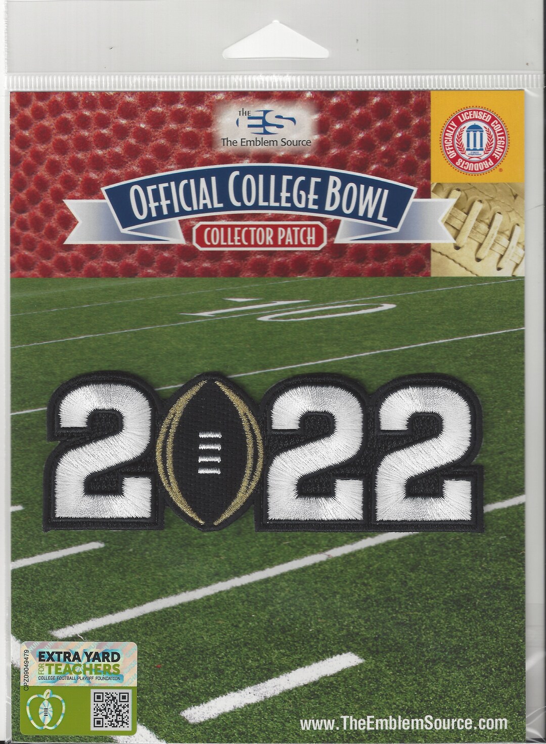2022 CFP Patch Alabama Georgia College National Championship Official ...