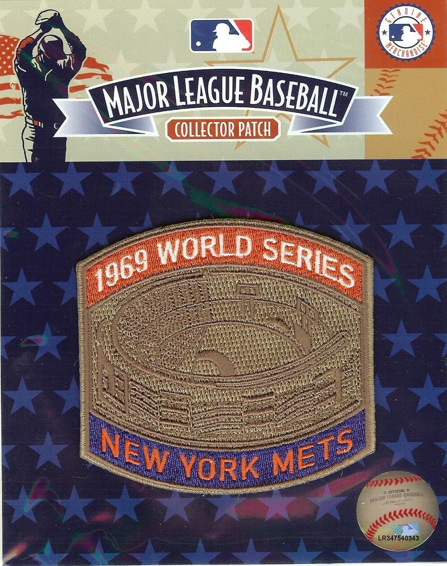 1969 New York Mets World Series Champions Patch Official MLB Jersey ...