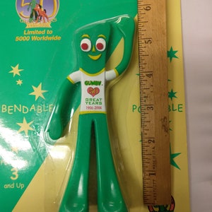 Gumby 6" Full Size Bendable Packaged Posable & Flexible 50th ...