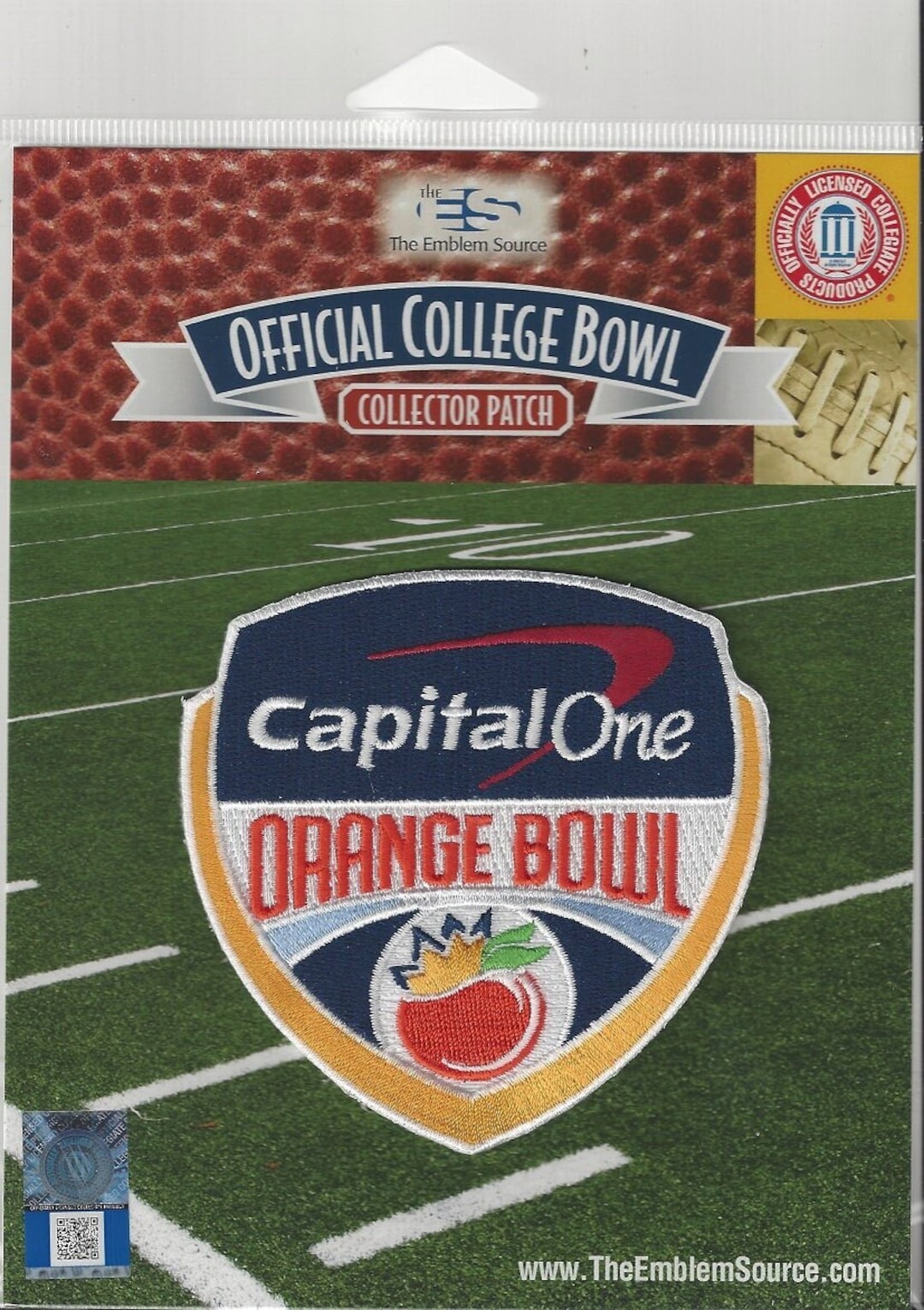 2023 Orange Bowl Patch Georgia Florida State Official NCAA Jersey Logo ...