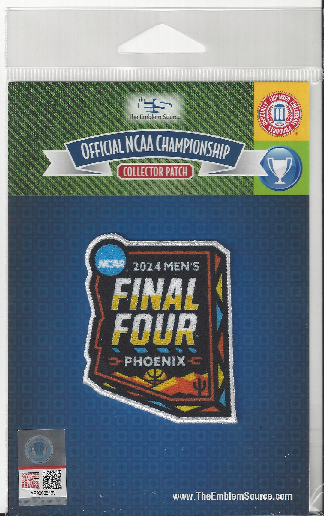 2024 Mens Final Four Patch Official NCAA March Madness Basketball Logo ...