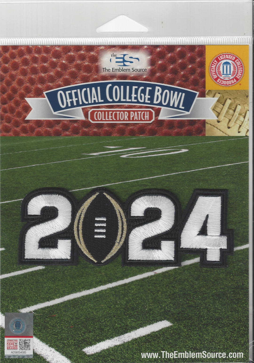 2024 CFP Patch College Football Playoff National Championship Official ...