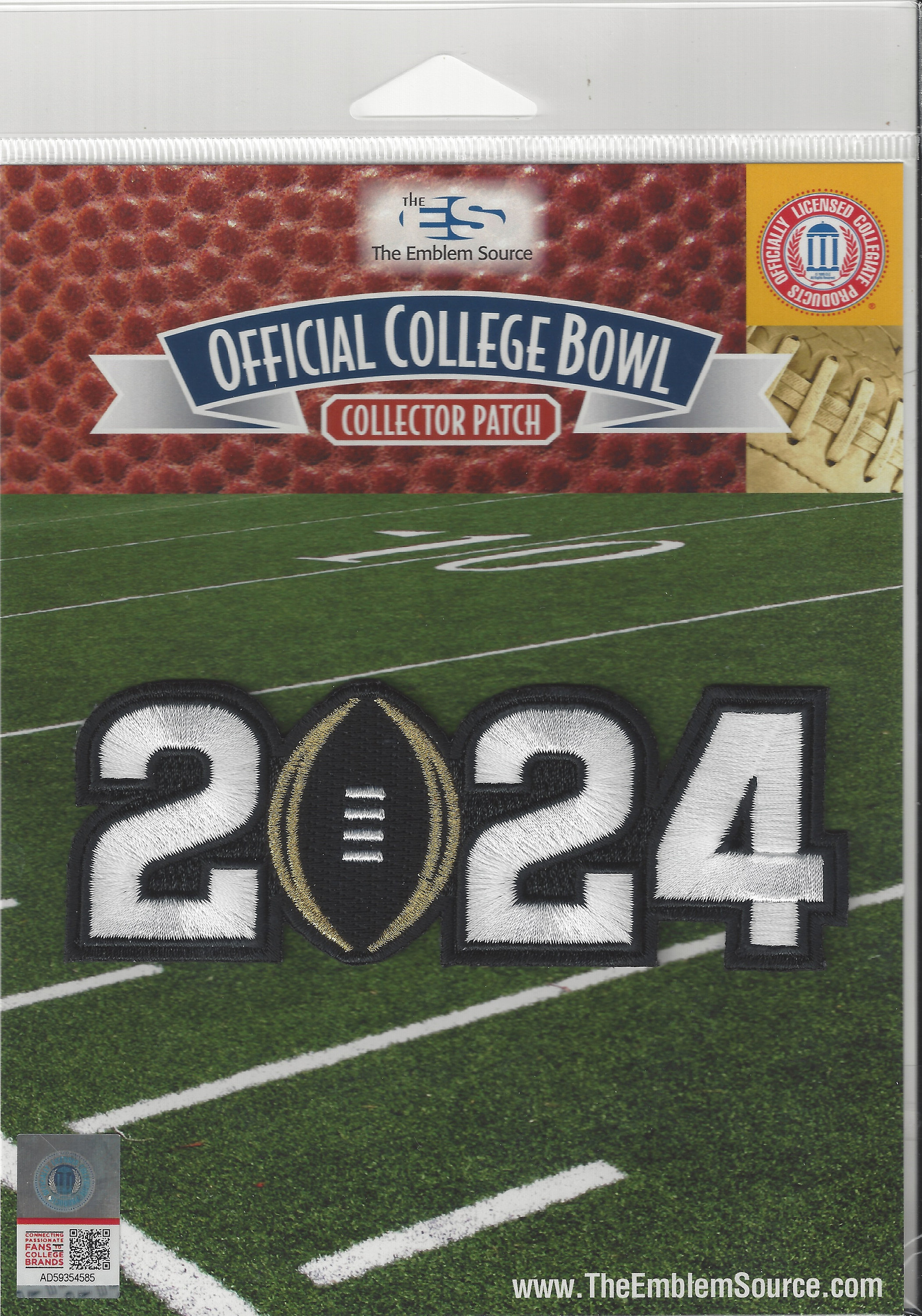 2024 CFP Patch College Football Playoff National Championship Official ...