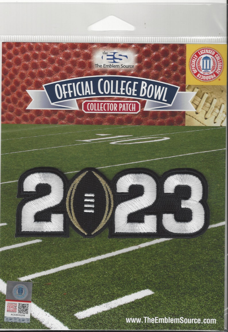 Georgia 3-patch Combo 2022 2023 CFP SEC Official NCAA Jersey Logo Pkg ...