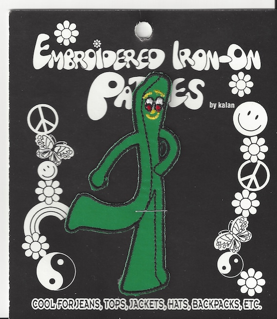 Gumby Embroidered Patch Iron on Sew on New on Card Use on Hats | Etsy