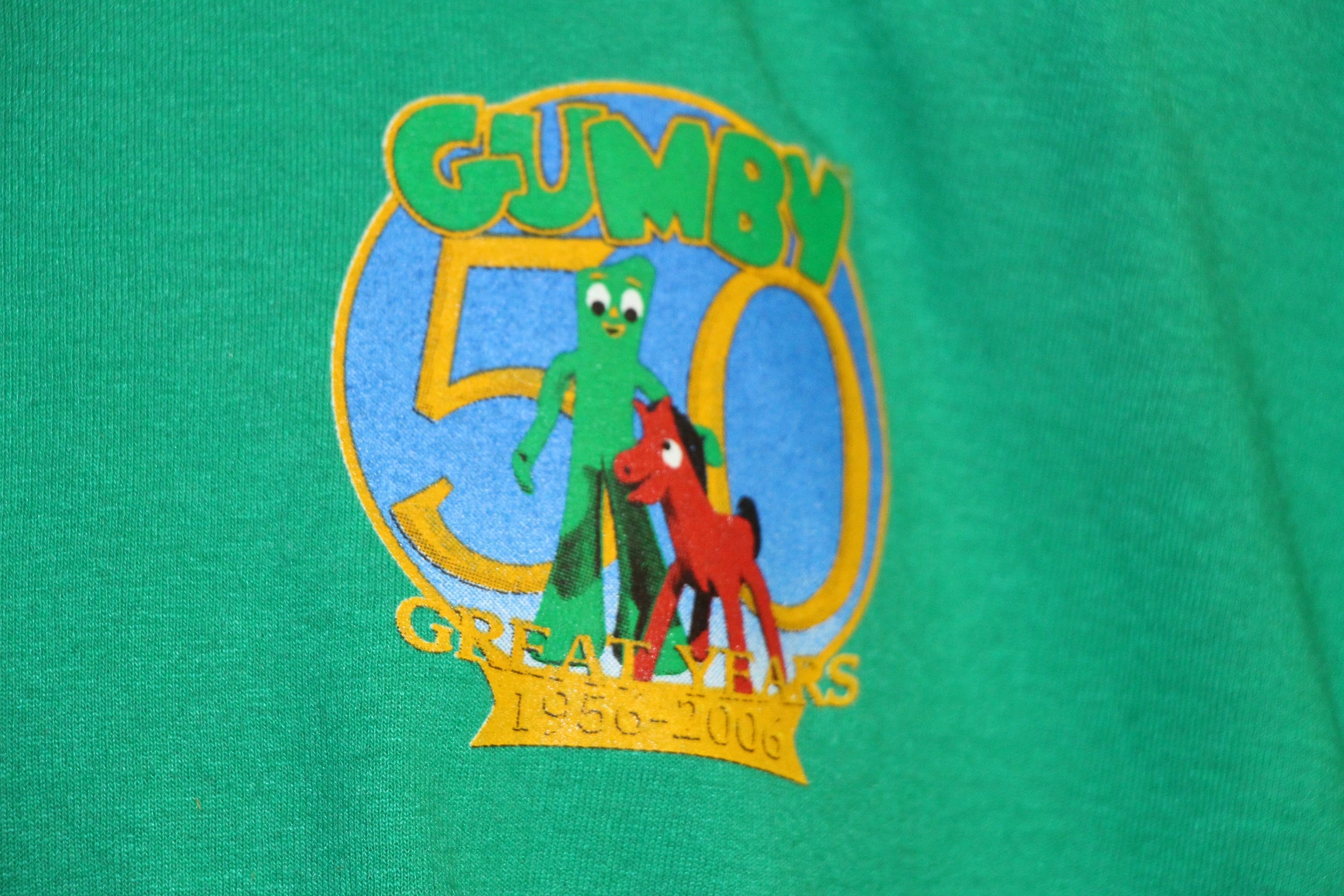 2005 Gumby 50th Birthday Party Green Event T-shirt Adult XL - Etsy