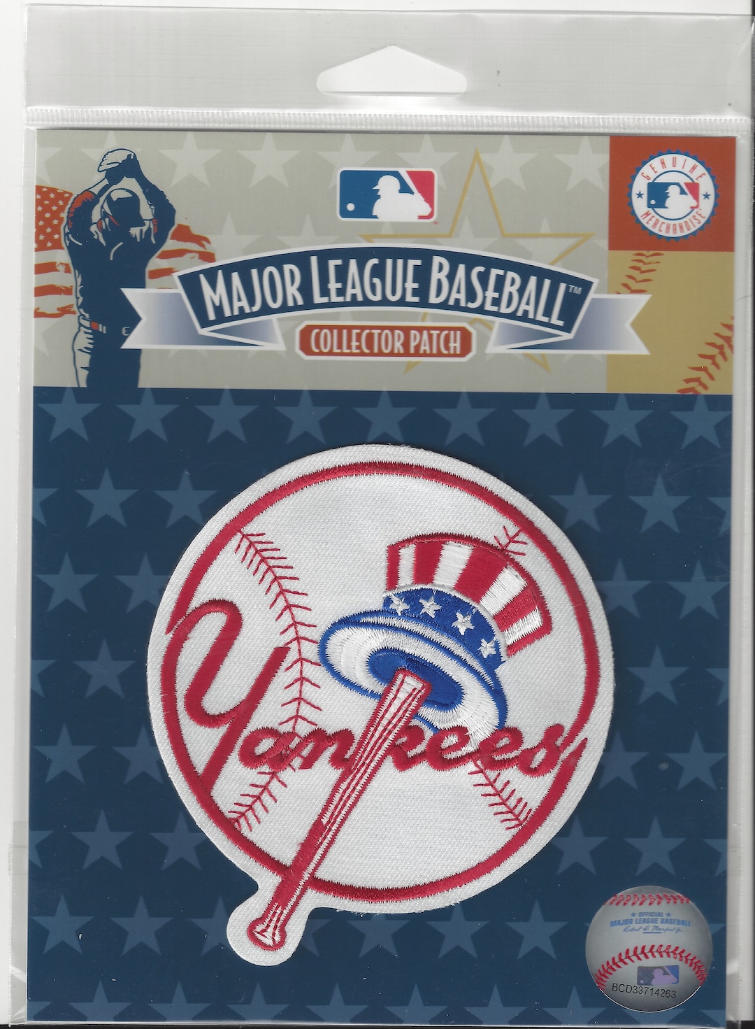 New York Yankees Top Hat Official Sleeve Patch 4
