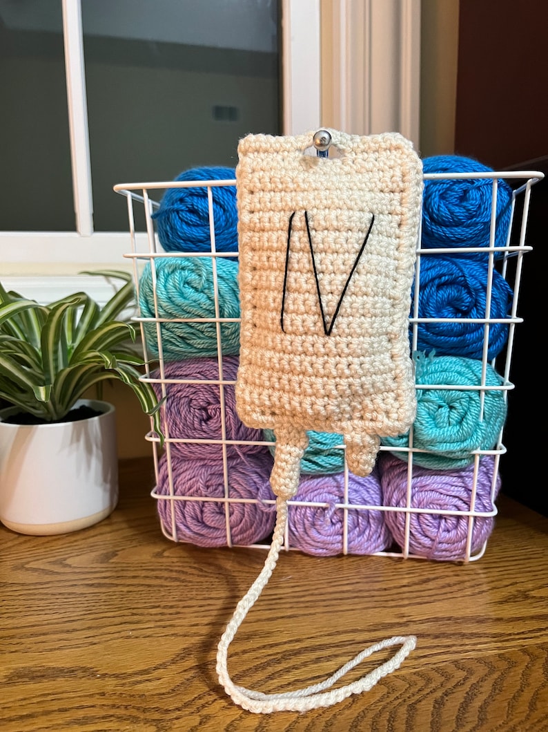 Crocheted IV Bag - Etsy
