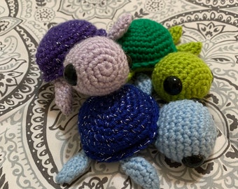 Hank the Baby Turtle Crochet Amigurumi Pattern PDF Animal - Etsy