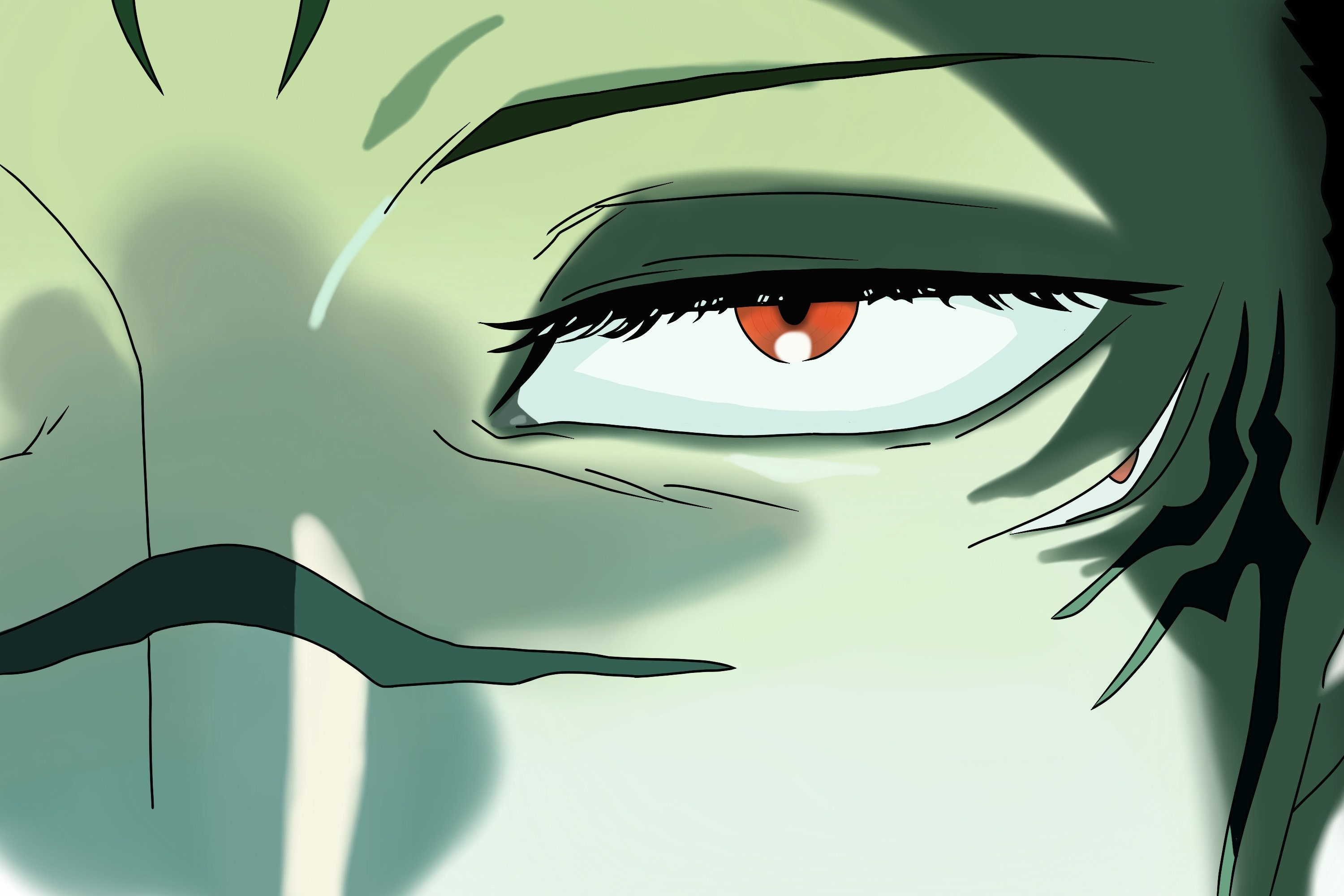 Anime Art Print Jujutsu Kaisen Sukuna's Eye | Etsy