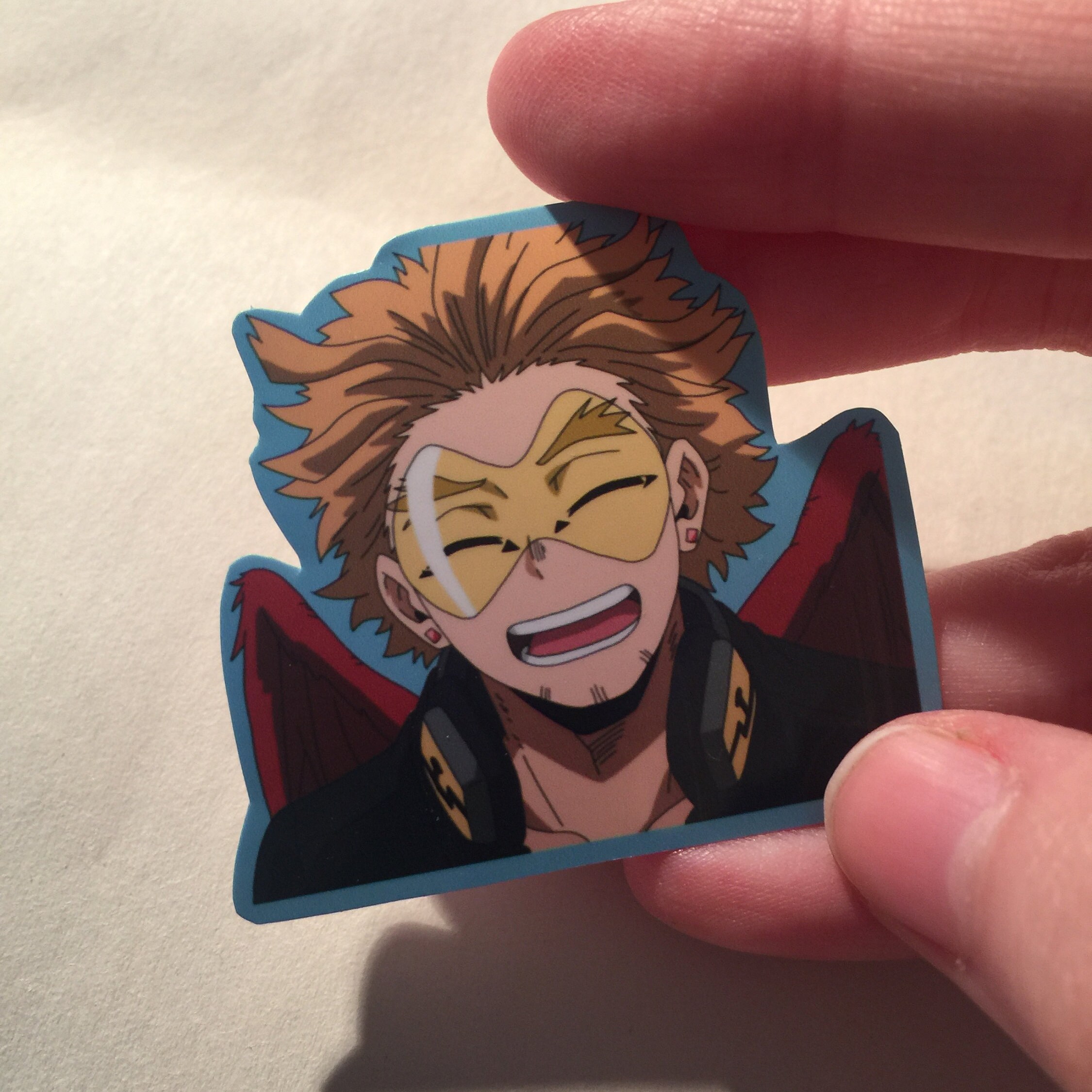 Anime Stickers My Hero Academia Hawks Sticker | Etsy