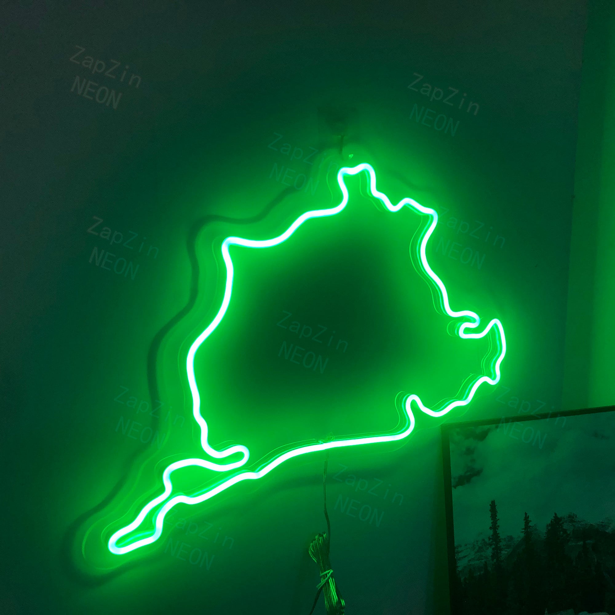 Nürburgring Nordschleife Neon F1 Track Sign Custom Race Neon - Etsy ...