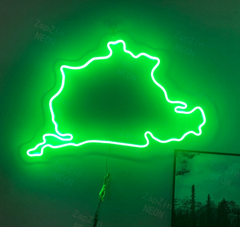 Nürburgring Nordschleife Neon F1 Track Sign Custom Race Neon - Etsy
