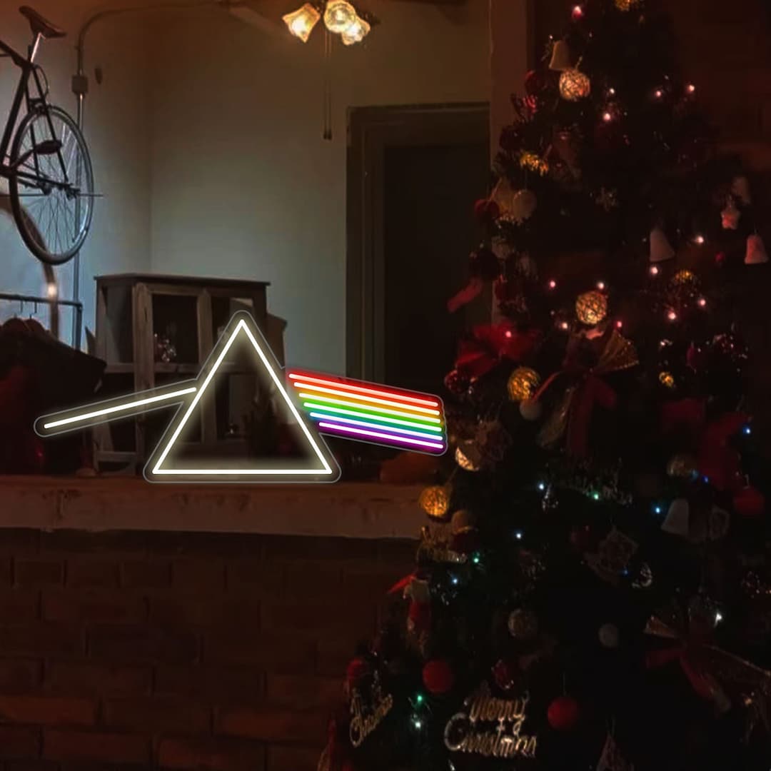 Music Neon Sign- LED Pink Floyd Neon Light，pink Floyd Fecor for Living ...