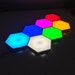 Touch Sensitive Colorful Modular Quantum Lamp / LED Night - Etsy