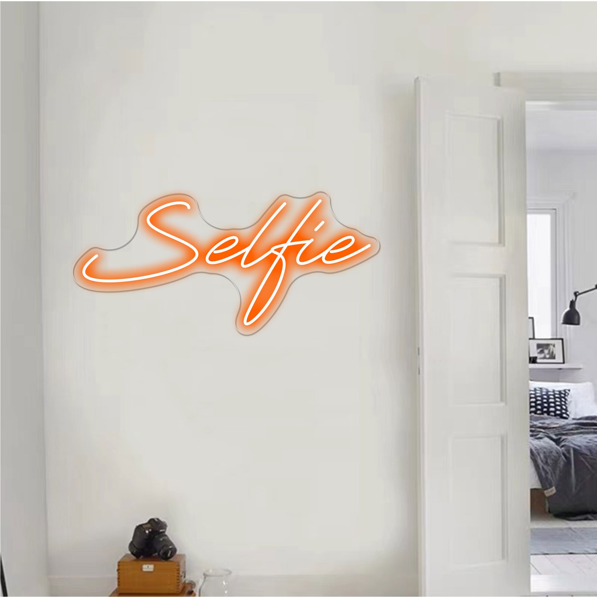 Selfie Neon Sign ，instagram Sign,bar Led Sign, Birthdays, Weddings ...