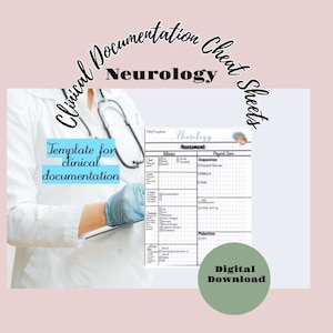 Clinical Documentation Template - Neuro - Etsy