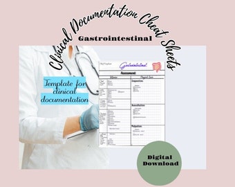 Clinical Documentation Template - Etsy