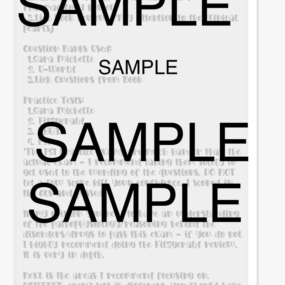 PASSED- AANP FNP Boards September 2022 - Study Guide - Etsy
