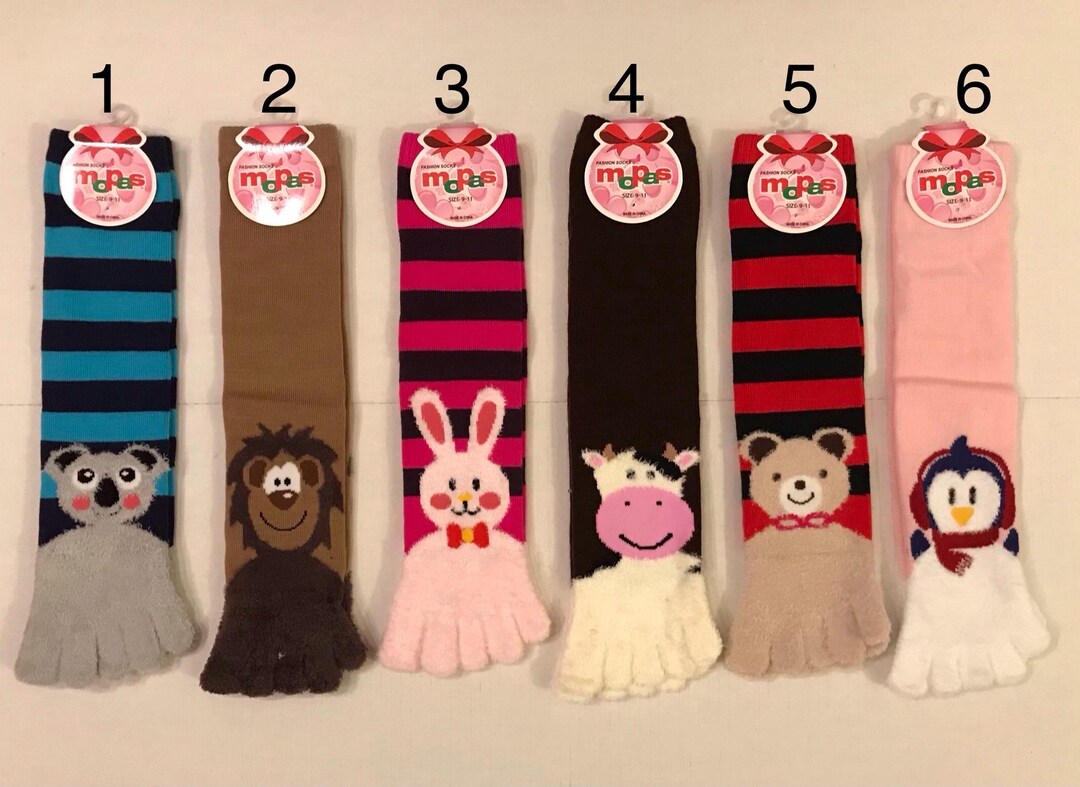 Fuzzy Toe Socks Are a Great Novelty Gift Idea (post #83) - Etsy