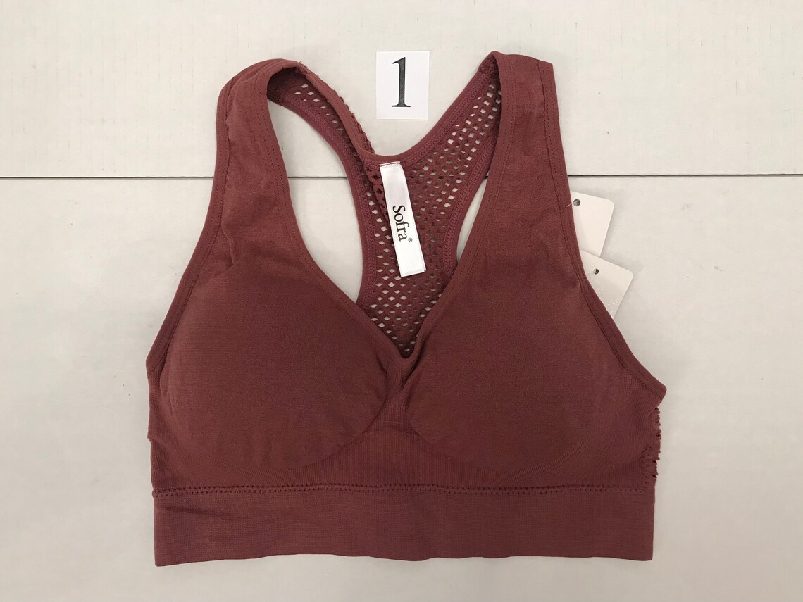 Ladies Spandex Racerback Sports Bra | Etsy