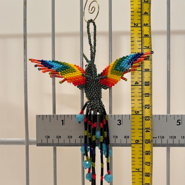 Beaded Hummingbird - Etsy