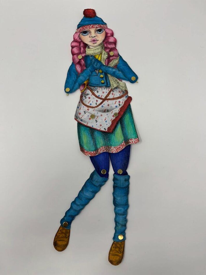 DIY Printable Paper Dolls – Buns and Nubs 4-doll Bundle - Etsy