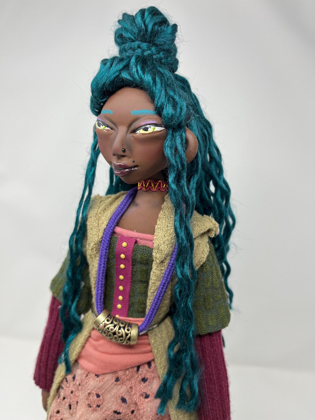 1/4 Scale OOAK Art Doll, Shae – Earthy Forest Spirit – Buns and Nubs ...